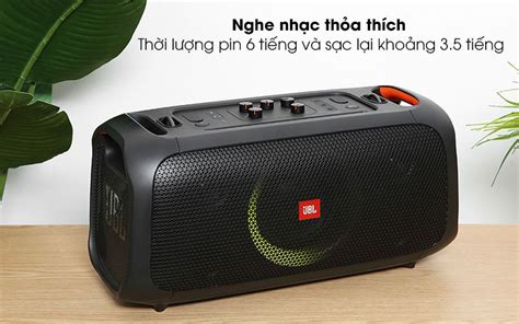 Loa Bluetooth Jbl Partybox On The Go Pin H W K M Tay Micro Ch C Ng Ty V Nh Ho Ng