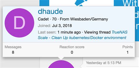 Truenas Scale Clean Up Kubernetesdocker Environment Truenas Community