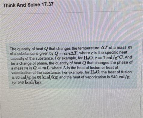 Solved Part C Use These Relationships To Determine The