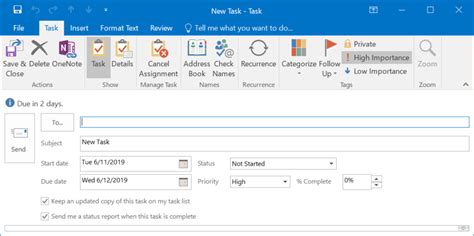 How To Manage Tasks In Microsoft Outlook WebNots
