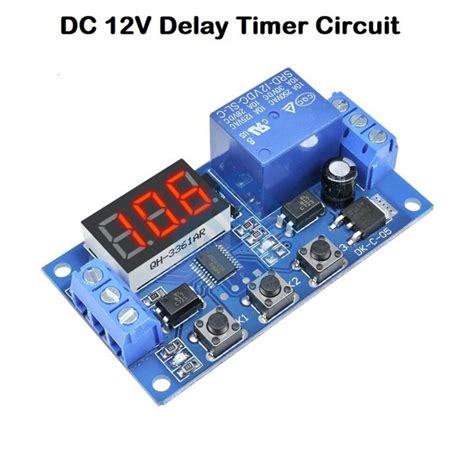 12v de lay timer circuit dc 12v dc12v infinite cycle de lay timing ti