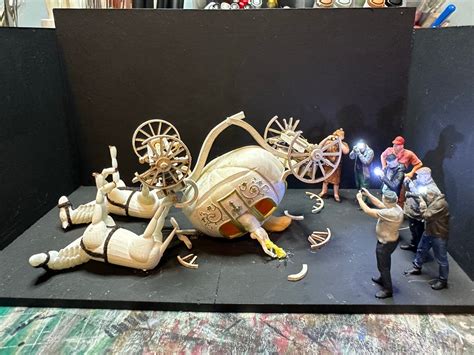 1 48 1 4 Quarter Scale CRASH Scene An Homage To Dismaland OOAK Lit Etsy