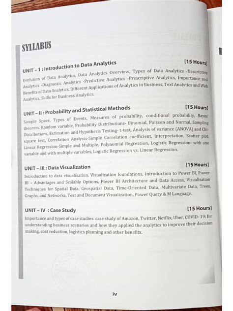 Data Analytics Textbook Pdf