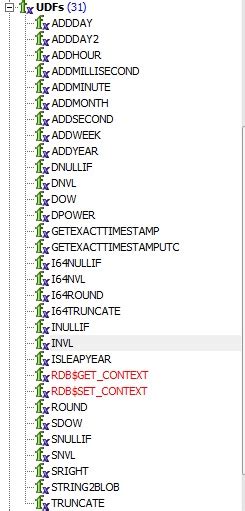 Funções Da Biblioteca Fbudf Do Firebird Devmedia