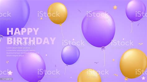 풍선 배경 생일 축하 판매 휴일 벡터 3d 그림 개념 랜딩 페이지 템플릿 Ui 웹 모바일 앱 포스터 배너 전단지 엽서 카드에 대한 3차원 개념 3차원 형태에 대한 스톡 벡터