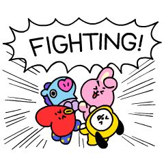 Bt21 Line Stickers Line Store