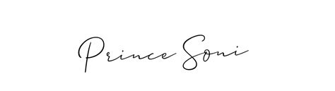 91 Prince Soni Name Signature Style Ideas New Esignature