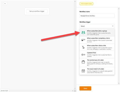 mailerlite tutorial how to connect multiple forms to a single automation