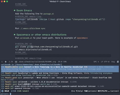 新插件：calibredb el 用 emacs 管理你的 ebooks（其实可以任何文件） emacs general emacs