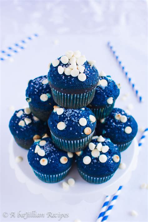 Blue Velvet Muffins A Bajillian Recipes Recipe Blue Desserts
