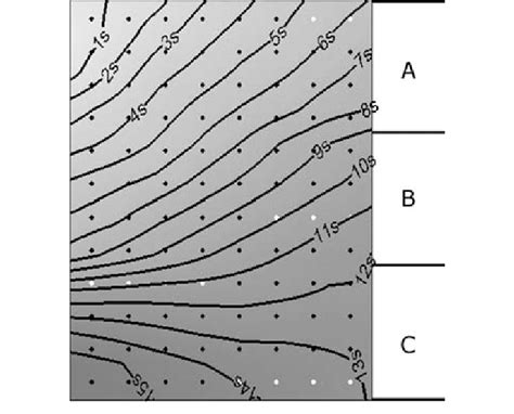 activation map showing the spatiotemporal propagation sequence of a