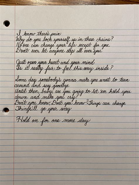 Learned How To Write In Cursive From My Third Grade Teacher In Havent Been Using Cursive Learned How To Write In Cursive From My Third Grade Teacher In Havent Been Using Cursive