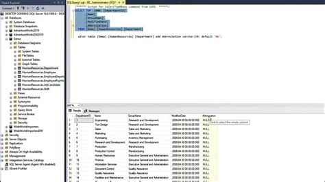 How To Add A Column With Default Value To An Existing Table In Sql Server Youtube