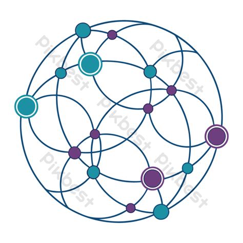 The Art Of Connected Dots Illustration Eps Free Download Pikbest