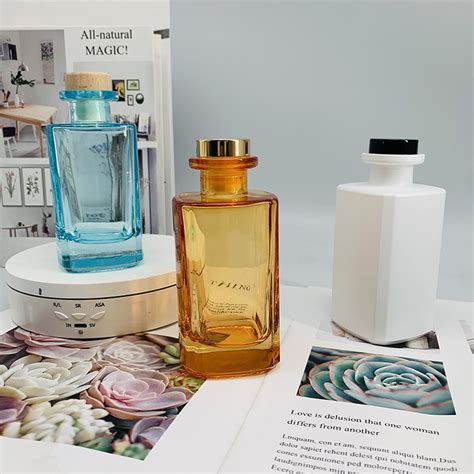 150ml Rectangle Glass Reed Diffuser Bottles Empty Scented Oil Container Daxin