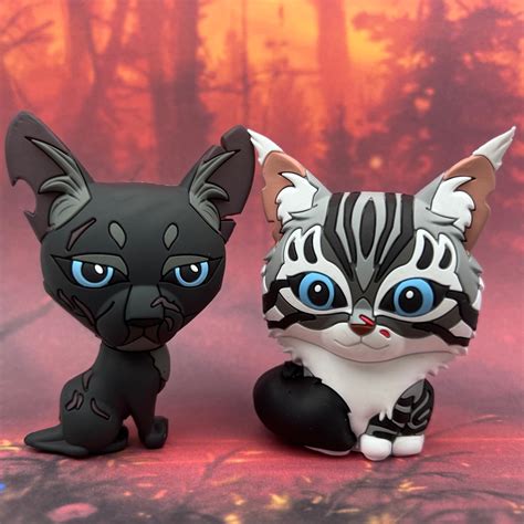 Crowfeather And Feathertail Mini Collector Figures The New Prophecy Official Warrior Cats