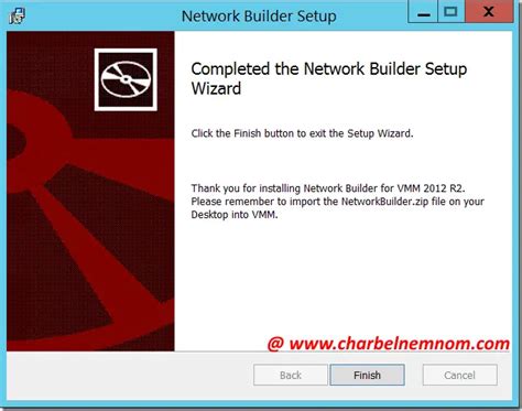 Install And Configure Vmm Network Builder Scvmm Cloud Hyperv