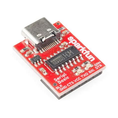 Sparkfun Serial Basic Breakout Ch340c And Usb C Buy At Berrybase