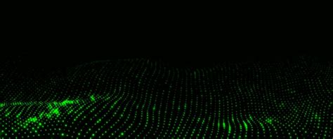 Premium Vector Futuristic Vector Technology Wave Digital Cyberspace Abstract Wave With Moving