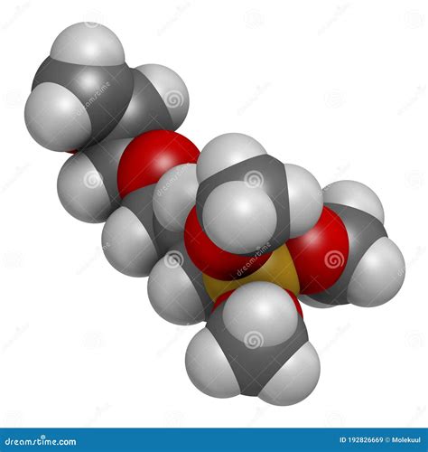 Glymo Or Gptms Organosilane Molecule 3d Rendering Atoms Are