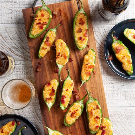 Easy Cheese Stuffed Jalapenos Recipe Cart Recipe Cart