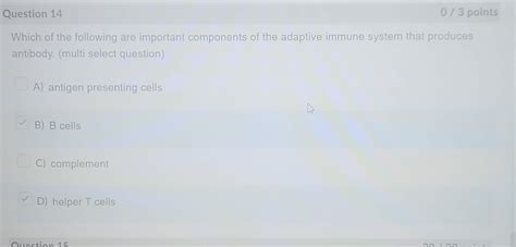Solved Question 1403 ﻿pointswhich Of The Following Are