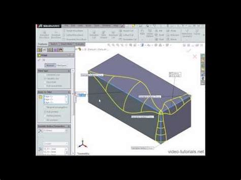 How To Create Fillets With Variable Radius SOLIDWORKS Tutorials YouTube Solidworks Tutorial
