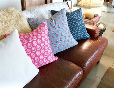 Pink And Blue Throw Pillows Blue Couch Pink Pillows