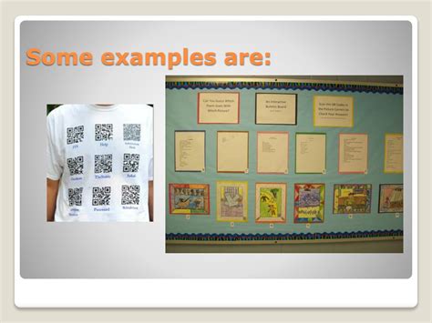 PPT QR Codes For The Classroom PowerPoint Presentation Free Download ID 1768802