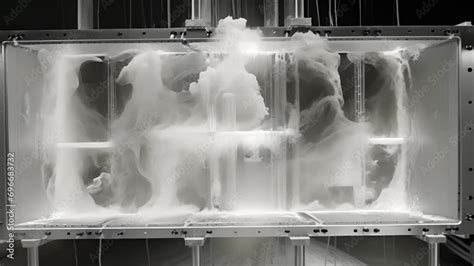 An Infrared Of A Convection Cell Demonstrating How Symmetry Can Be Broken Through The Transfer