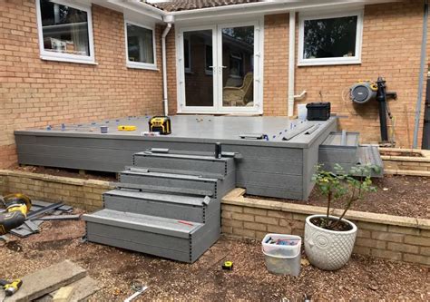 How To Build Steps With Composite Decking