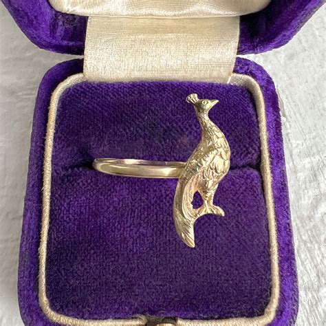 Antique Peacock Ring