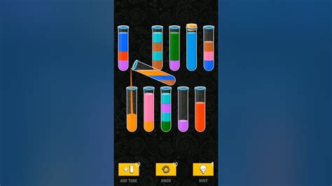 Color Sorting Game☝️👇 Sorting Shortsvideo Youtube