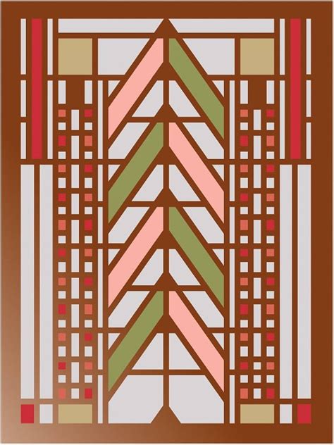 Frank Lloyd Wright Tree Pattern