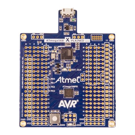 Atmel Atmega168pb Xplained Mini User Manual Pdf Download Manualslib