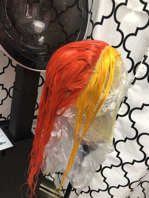 Two Tone 🍊🍋 Wigs Two Tone Hair Styles