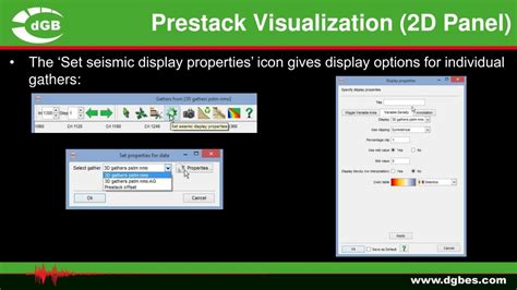 Ppt Visualizing Prestack And Multi Component Data In Opendtect