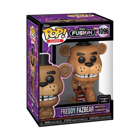 Pop Freddy Fazbear With Pizza Launcher Funko Fusion Funko