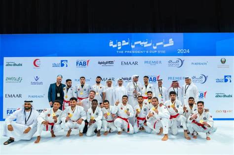 الوحدة وبني ياس بطلا كأس رئيس الدولة للجوجيتسو صحيفة الخليج