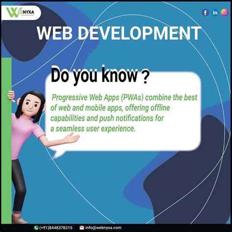 Webnyxa Technologies Pvt Ltd On Linkedin Webdev Mobilefirst Innovation Pwas Mobileapps