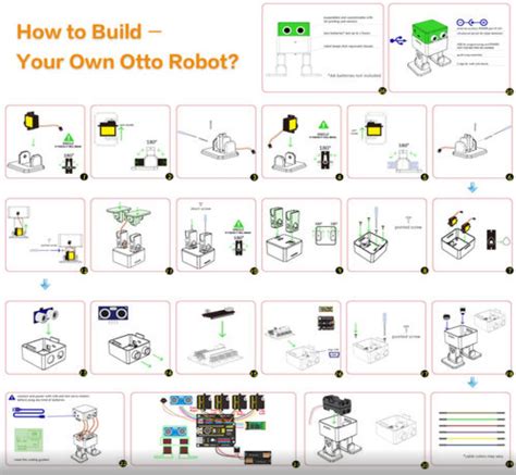 【雕爷学编程】arduino动手做（156） Otto舵机控制两足机器人 Makelog造物记