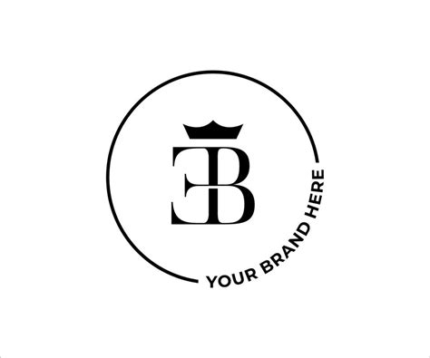 Initial Eb Logo Design In Elegant And Minimalist Style Eb Signature