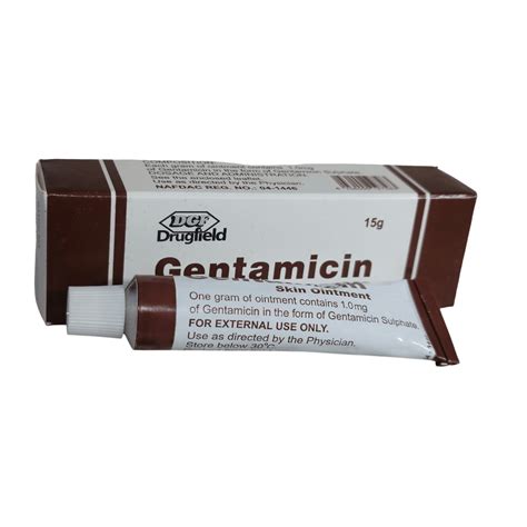 Gentamicin 1 0mg Skin Ointment 15g Drugfield Vastovers Retail Store For Drugs And Allied