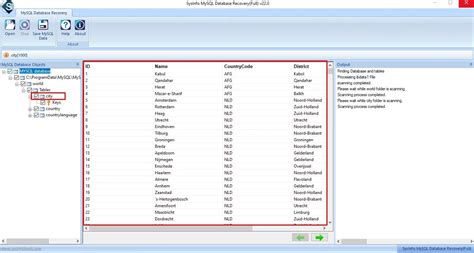 Sysinfo Mysql Database Recovery Download Softpedia