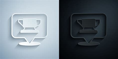 종이 컷 대장장이 모부 도구 아이콘 회색과 검은 색 배경에 격리 금속 위조 위조 도구 종이 아트 스타일 벡터 3차원 형태에 대한 스톡 벡터 아트 및 기타 이미지 Istock