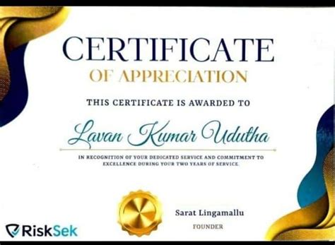 Lavan Kumar On Linkedin Cybersecurity Professionalgrowth Gratitude Digitalsafety