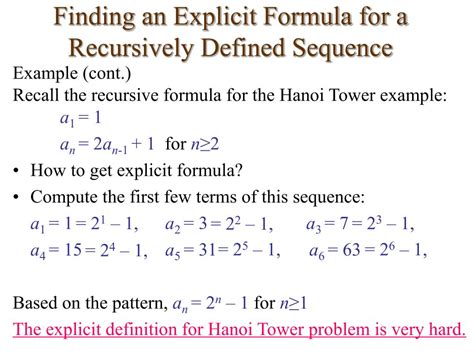 PPT Recursive Definitions PowerPoint Presentation Free Download