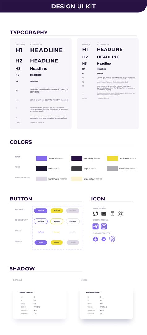 Basic UI Kit On Behance