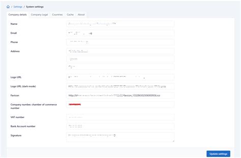 Feature Request Add Bank Name To Company · Issue 1249 · Fossbillingfossbilling · Github