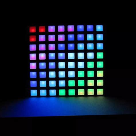 Neopixel Matriz Cjmcu 8x8 Ws2812 5050 Rgb Led Tecneu